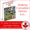 Hands-On Canadian History - The Canadian Homeschooler Resources Shop