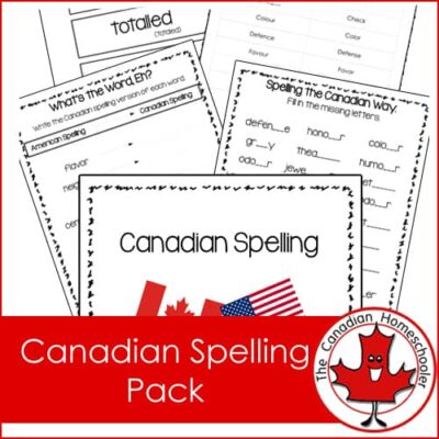 Printables - The Canadian Homeschooler Resources Shop
