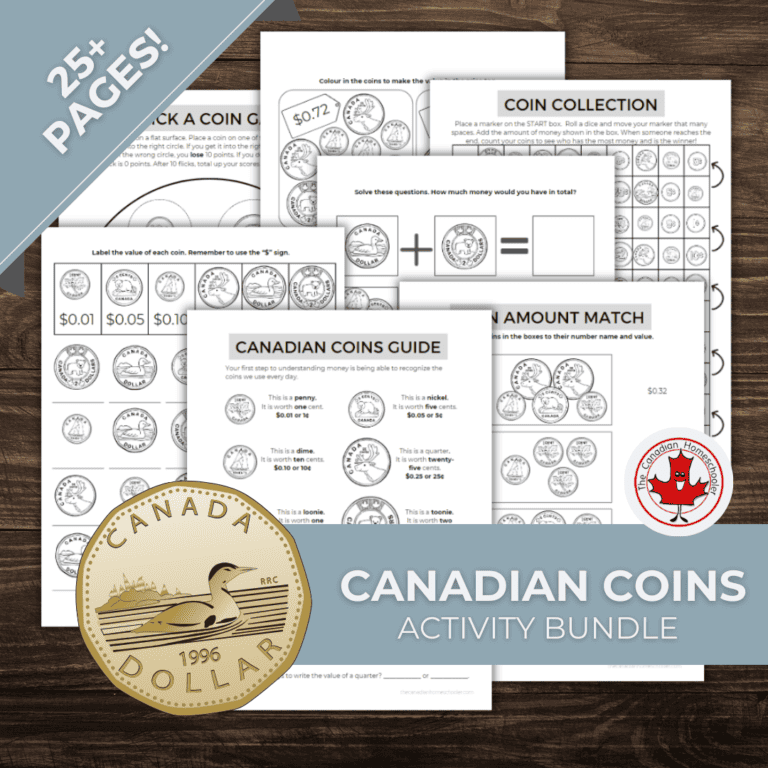 Canadian Geography Cards - The Canadian Homeschooler Resources Shop