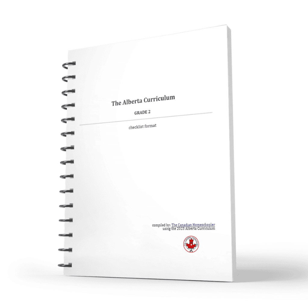 Curriculum Checklists - The Canadian Homeschooler Resources Shop